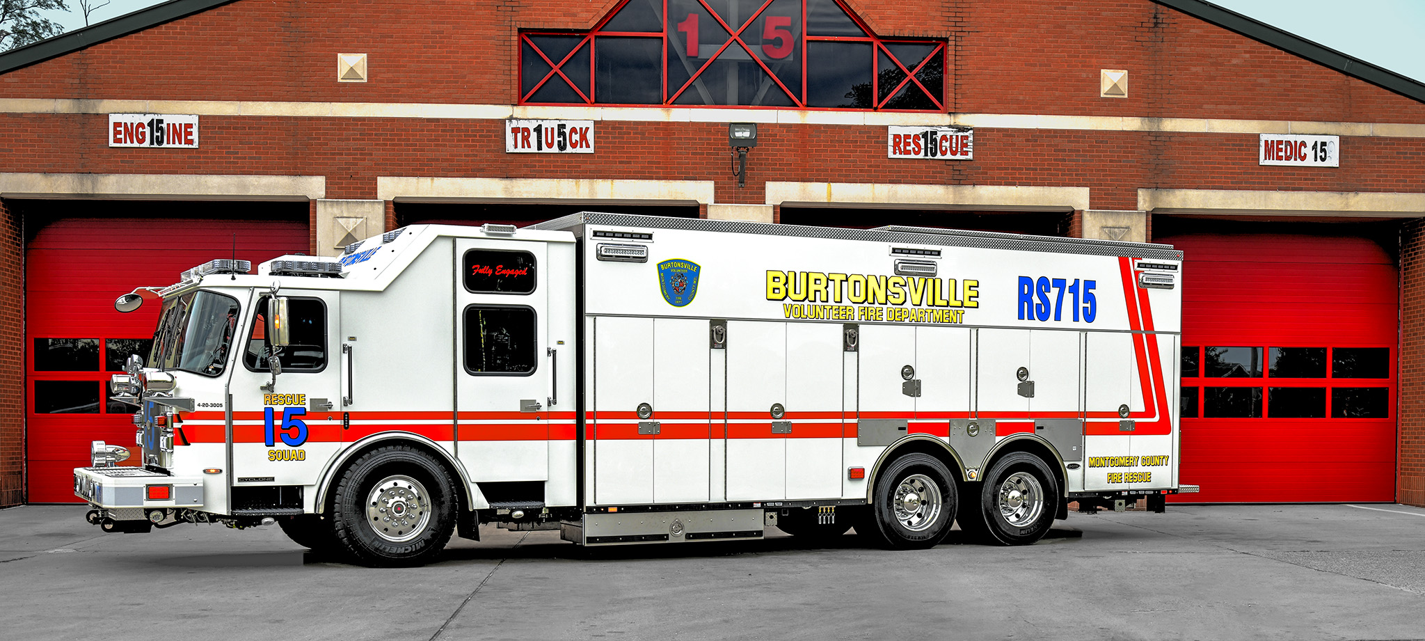 20201010a-BVFD-arrival_new_rescue_squad - Burtonsville Volunteer Fire ...